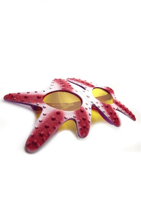 Starfish Patrick Star Under The Sea Novelty Party Costume Sunglasses