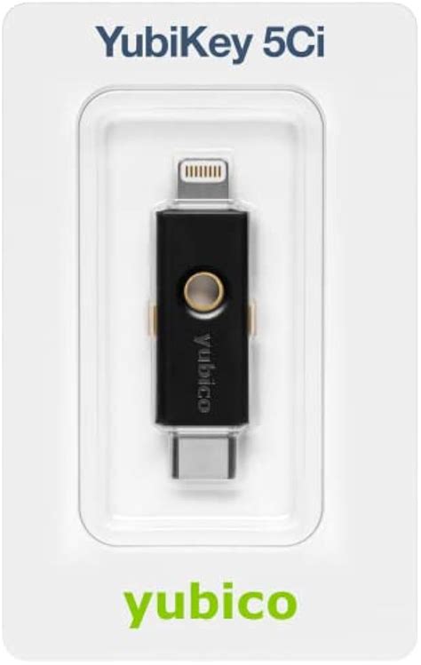 Yubico Yubikey 5ci Two Factor Authentication Security Key For