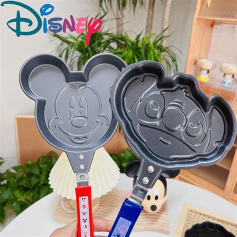 Disney Mickey Mouse Stitch Breakfast Omelet Pan Anime Cartoon Diy