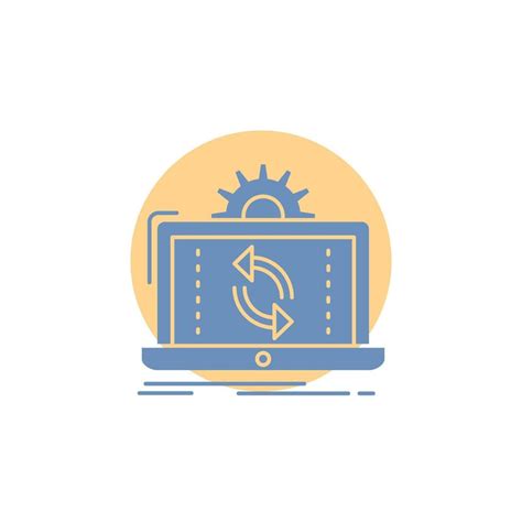 Data Processing Analysis Reporting Sync Glyph Icon 12935712 Vector Art At Vecteezy