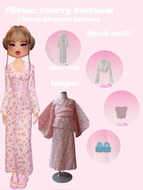 Dti Theme Inspiration Cherry Blossom Outfit Cherry Blossom Outfit