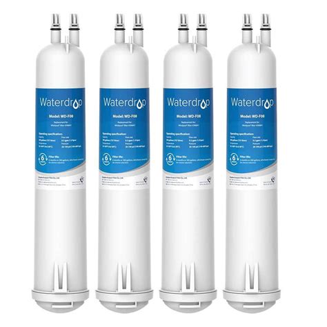 Waterdrop Edr3rxd1 Refrigerator Water Filter Replacement For Everydrop