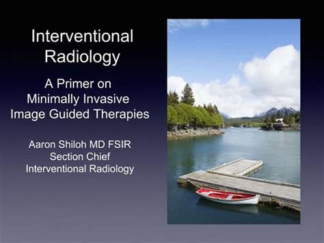 Common Procedures In Interventional Radiology Pptx