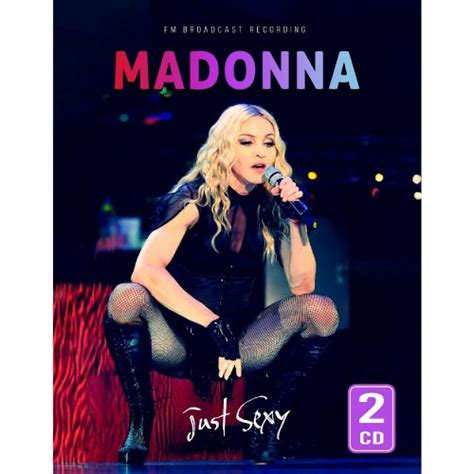 Madonna Just Sexy F M Broadcast Recording 2cd Digipak A5