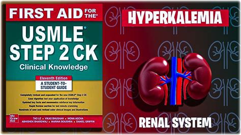 Lecture 02 Hyperkalemia Renal System Usmle Step 2 Ck Youtube