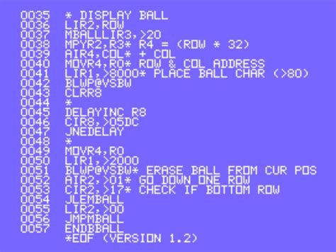 Debugging Assembly Code Ti 994a Development Atariage Forums