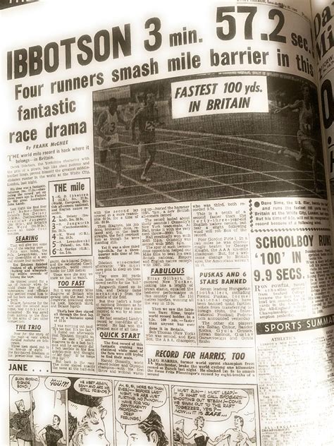 1950s Newspaper Headlines 37 Breaking News Newspaper Print Poster Art