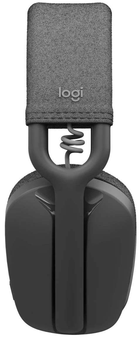 Безжични слушалки с микрофон Logitech Zone Vibe 100 черни сиви Ozone Bg