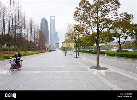 World Plaza Shanghai Building And Shanghai World Financial Center Seen