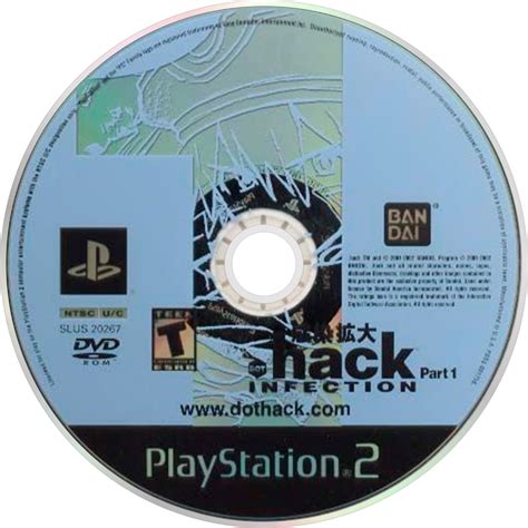 Hack Infection Part 2 PlayStation 2 Game CD