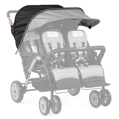 Replacement Canopy For Foundations Compass Gaggle Quad Stroller — Goldtex