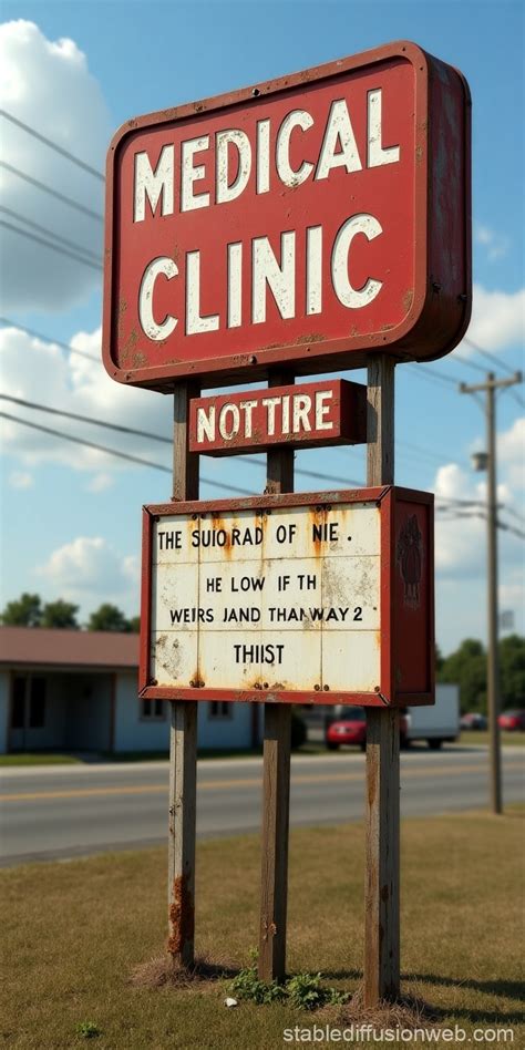 Fallout Medical Sign Stable Diffusion Online