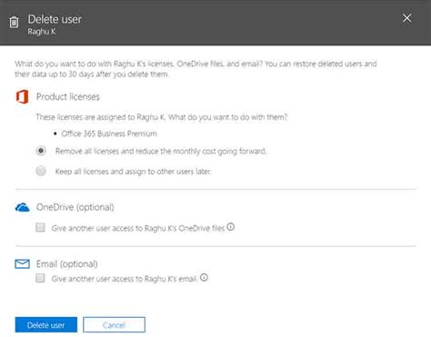How To Delete A Microsoft User
