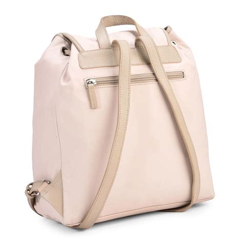 Beige Backpack For Women Woodland