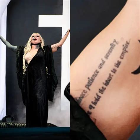 Amongst Her Many Tattoos Maria Brinks First One Is Special