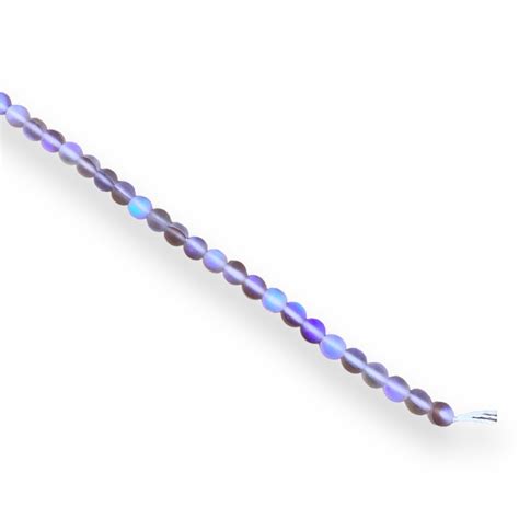 Assorted Glass Round Shimmer Bead Strings Crystal Geological