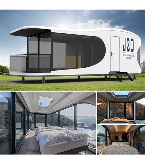 Mode J20 Space Capsule House Volferda Prefab Tiny House