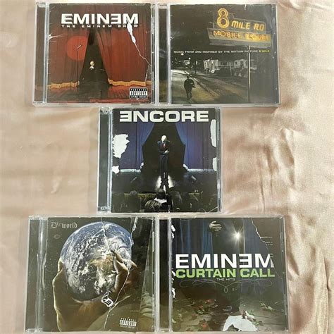 💿💿💿💿💿💿💿💿💿💿💿 Set Of 5 Eminemd12 Depop