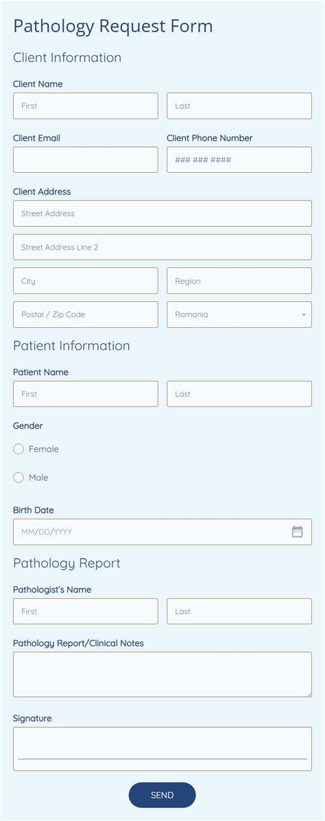 Authorization Request Form Template 123 Form Builder