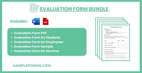 Free 51 Sample Evaluation Form In Pdf Ms Word Excel