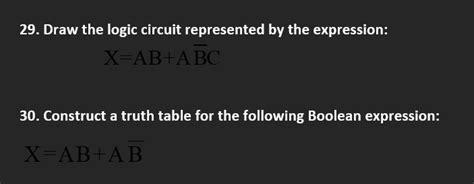 Solved Draw The Logic Circuit Represented By The Chegg