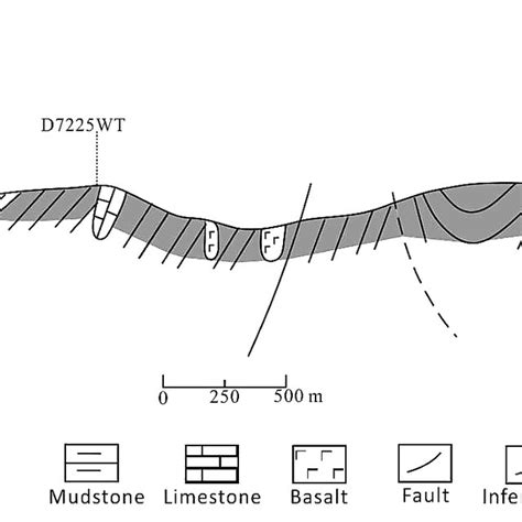The Cross Section Of The Sampling Site Download Scientific Diagram