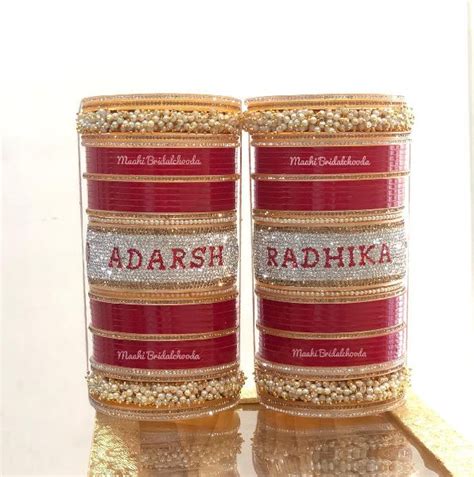 Wedding Chuda Color Red At Best Price In Surat Id 5921713 Nr Bangles