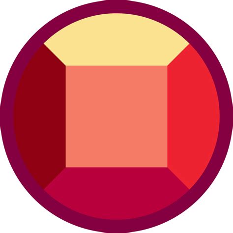 Steven Universe Ruby Stone Clipart Full Size Clipart 2788639