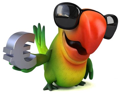 Premium Photo Fun Parrot Animation