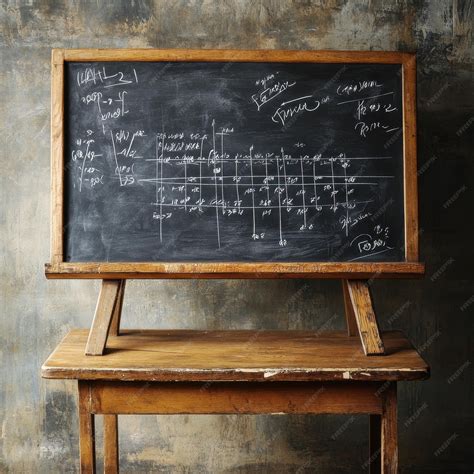 Calculus On Blackboard Premium Ai Generated Image