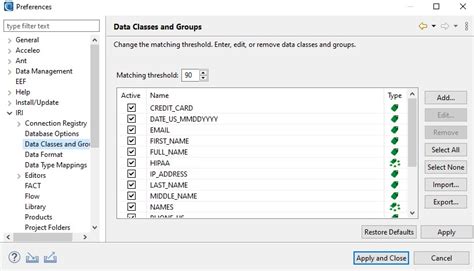 Importing Data Classes Into The New Iri Workbench Iri