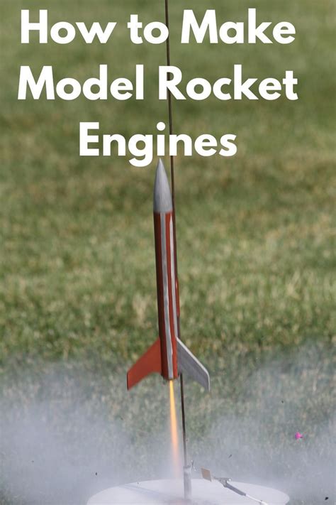 How To Make Model Rocket Engines Rocket Engine Model Rocket Engines Rocket