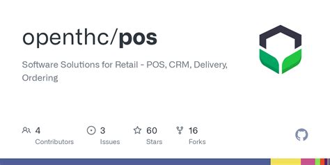 GitHub Openthc Pos Software Solutions For Retail POS CRM Delivery Ordering