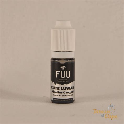 Cute Luwak 10ml The Fuu Tavern Of Vape