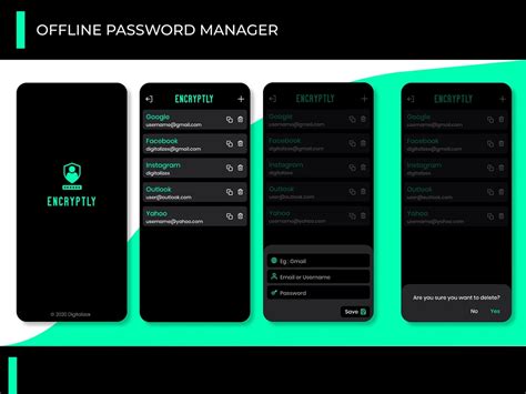 Encryptly Password Manager UI By Tanay Arya On Dribbble
