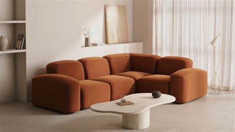 Cloud Coffee Table Travertine Interior Icons