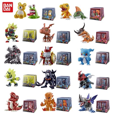 Bandai Digimon Adventure The Digimon Figure New Collection Set Agumon