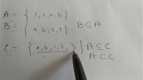 Types Of Sets Part 2 Set Of Sets Subset Power Set Definition And