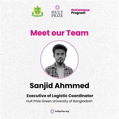 sanjid ahmmed on linkedin hultprize logistic