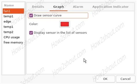 Psensor Gui Tool Monitor Cpu Temperature On Linux System Linuxshout
