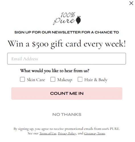 24 great email popup examples for 2024 tips and best practices