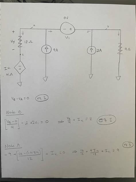 Circuit Analysis Homework Help With Node Voltage Electrical Engineering Stack Exchange