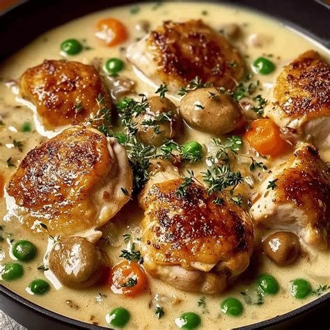 Easy Chicken Fricassee Delicious Comfort In Every Bite