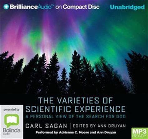 Buy Varieties Of Scientific Experience By Carl Sagan Audio Books Sanity