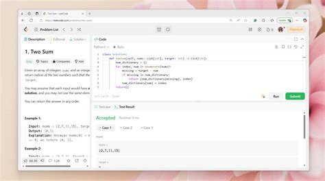 Leetcode Softwareengineering Opentowork Python Problemsolving