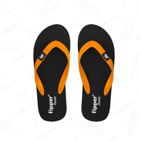 Fipper Classic Black Orange Jaffa Lazada Indonesia