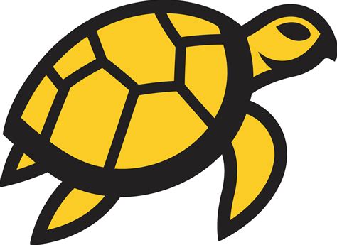 Yellow Turtle Illustration 49255931 Vector Art At Vecteezy