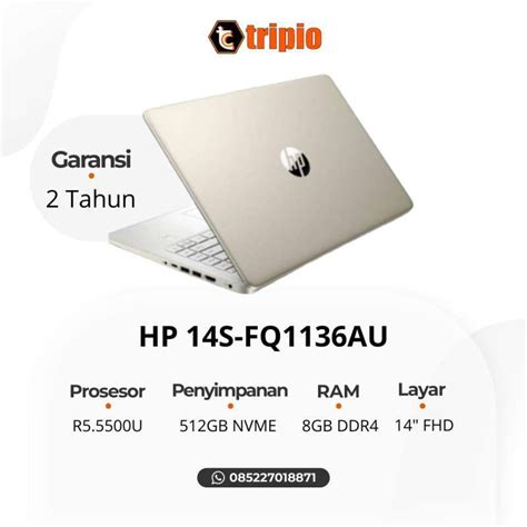 Jual Laptop Nb Hp S Fq Au R U Gb Gb Win Ohs Di Seller Tripio Computer