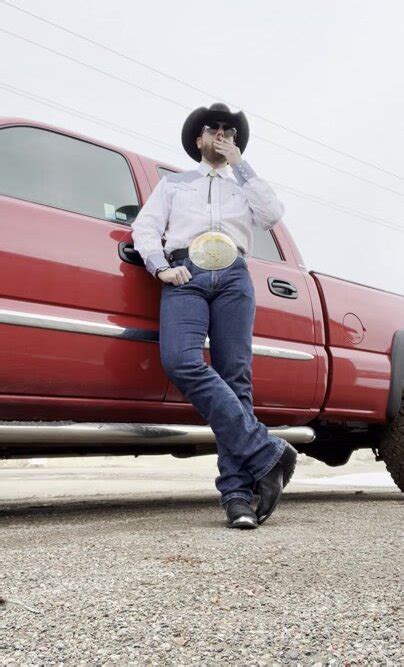 Cowboy Smoking By His Truck Thisvid Com