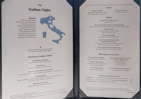 My Ruby Princess Dining Experiences Including The Chefs Table And